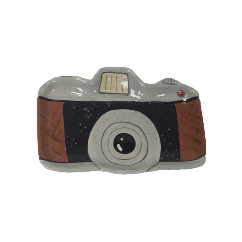 Ceramic Bisque Camera Dish 12pc