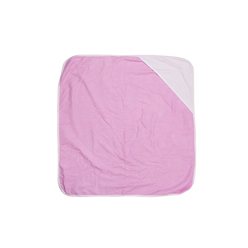 Sublimation Baby Hooded Towel - Pink