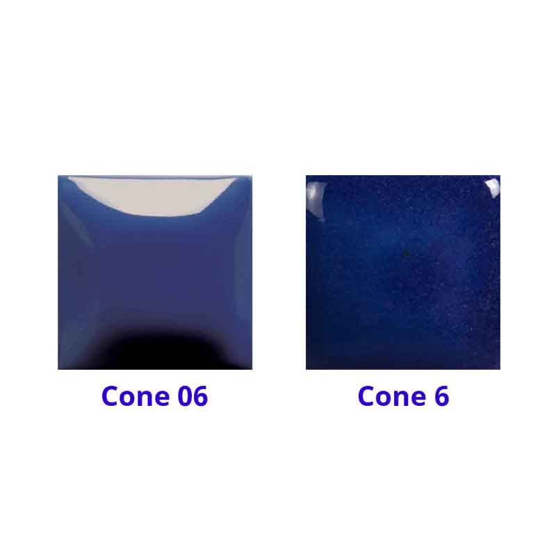 Mayco Foundations Opaque Glaze FN041 Medium Blue 473ml